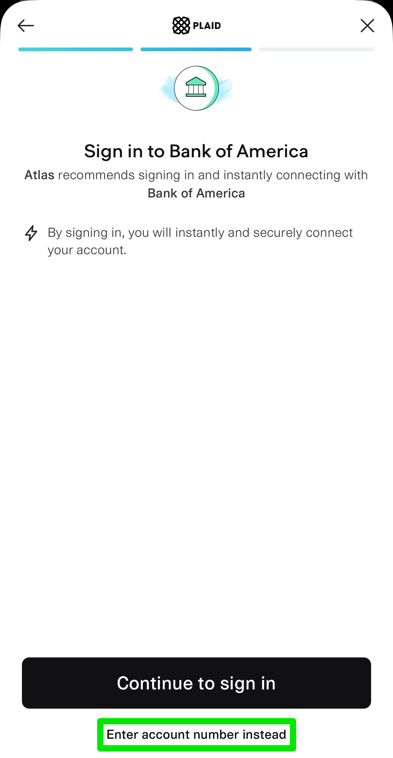 Manual Bank Account Linking & Verification – Atlas